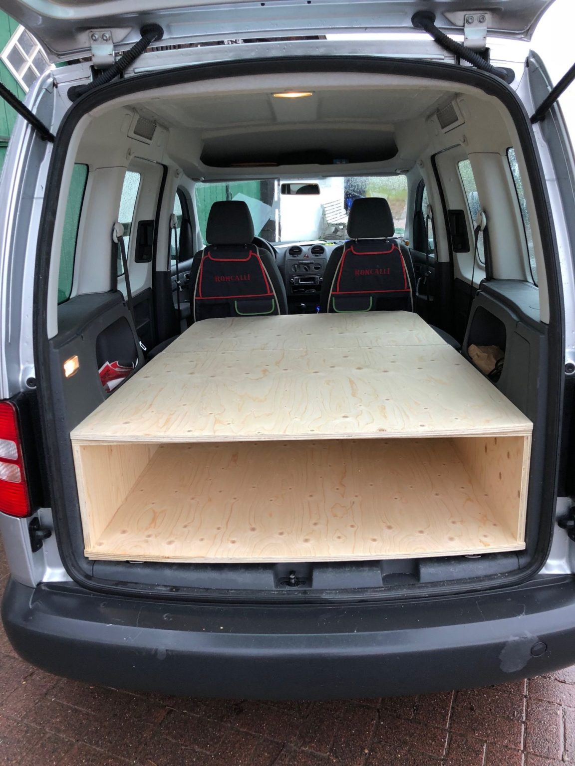 VW Caddy Camping-BOX – HolzBursche.de